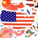 World Countries Stickers, 50 Travel/national Flag Large Vinyl ...