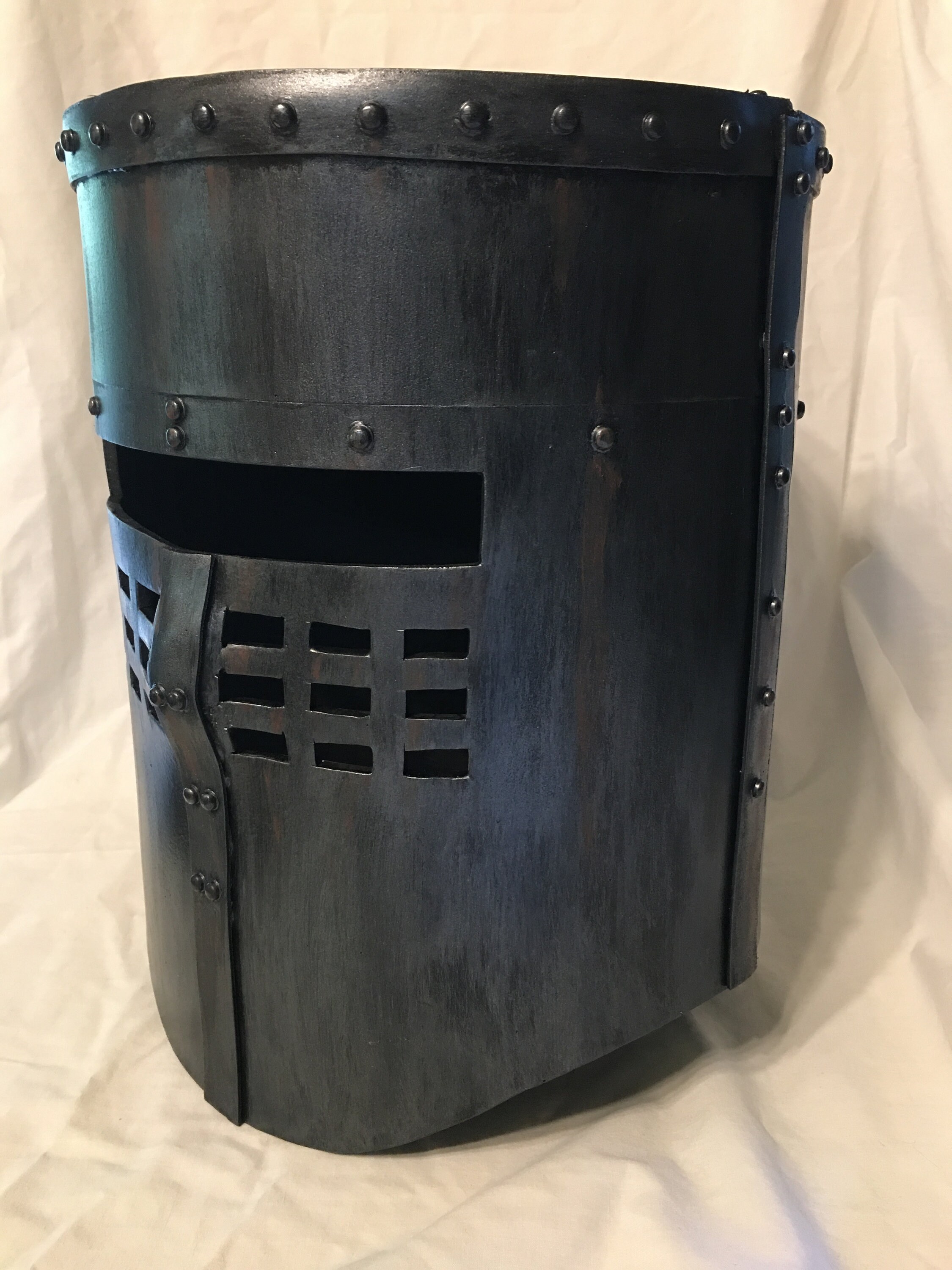 Monty Python Black Knight Helmet DIY Pattern & Instructions - Etsy