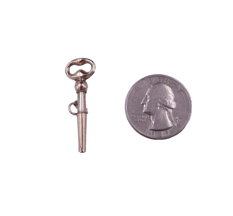 Antique Victorian Gold Cased Watch Key Pendant - Etsy