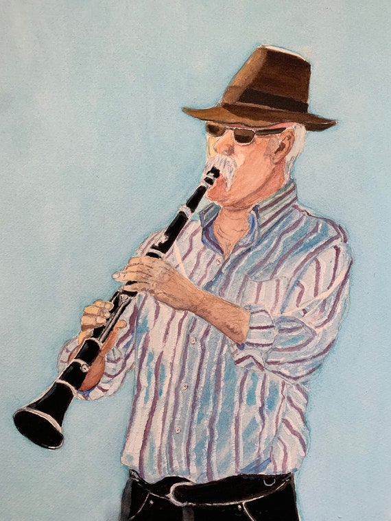Clarinet Painting