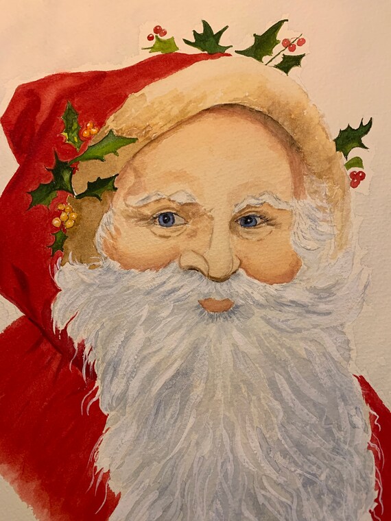 Classic Santa Claus Paintings