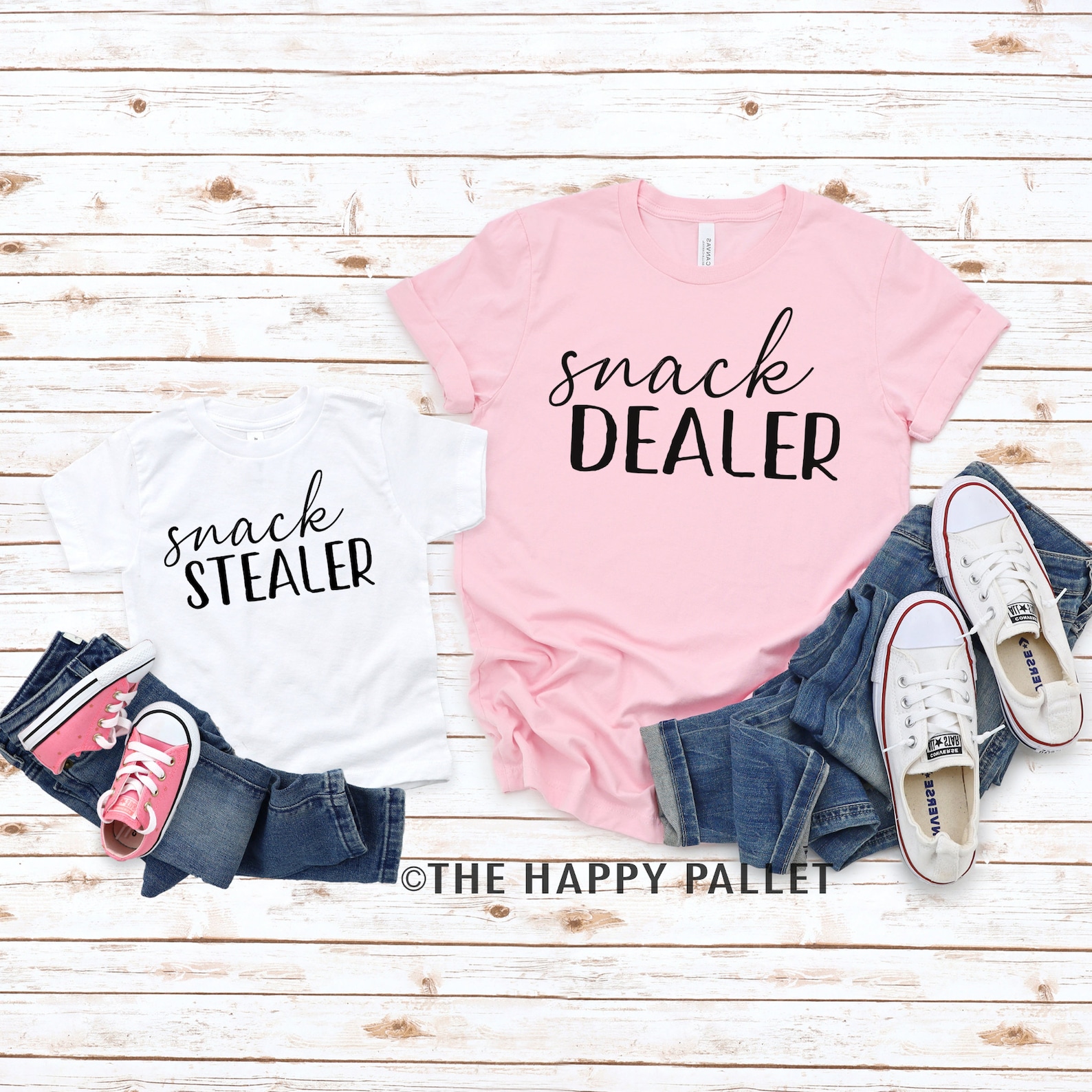 Snack Dealer Shirt, Snack Stealer Shirt, Mommy and Me Shirts, Matching ...