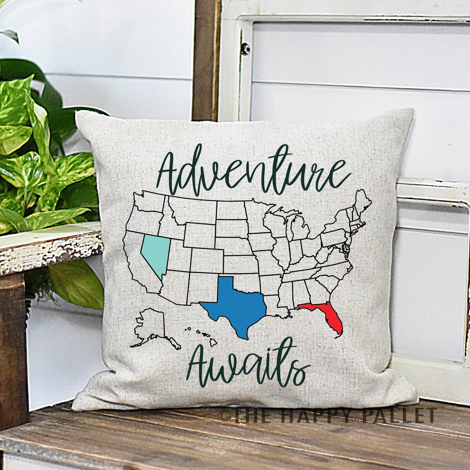 Adventure Awaits Road Trip Camp Trailer Decor Trailer | Etsy