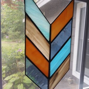Stained Glass Chevron - Etsy