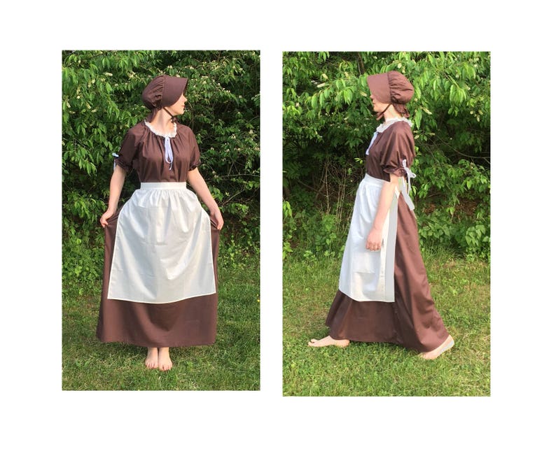 Complete Outfit Womens Pioneer Trek Colonial Frontier - Etsy