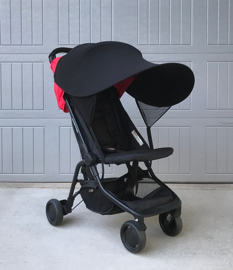 Universal Stroller Canopy Solid Black - Etsy Denmark