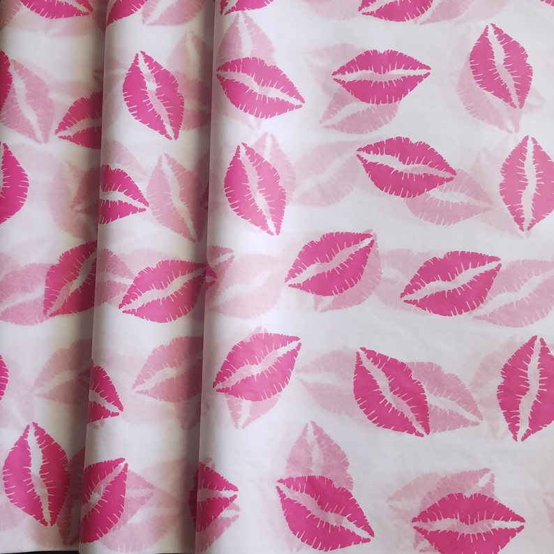 Gift Tissue Paper LipSense Lips Party Tissue Paper Lips | Etsy