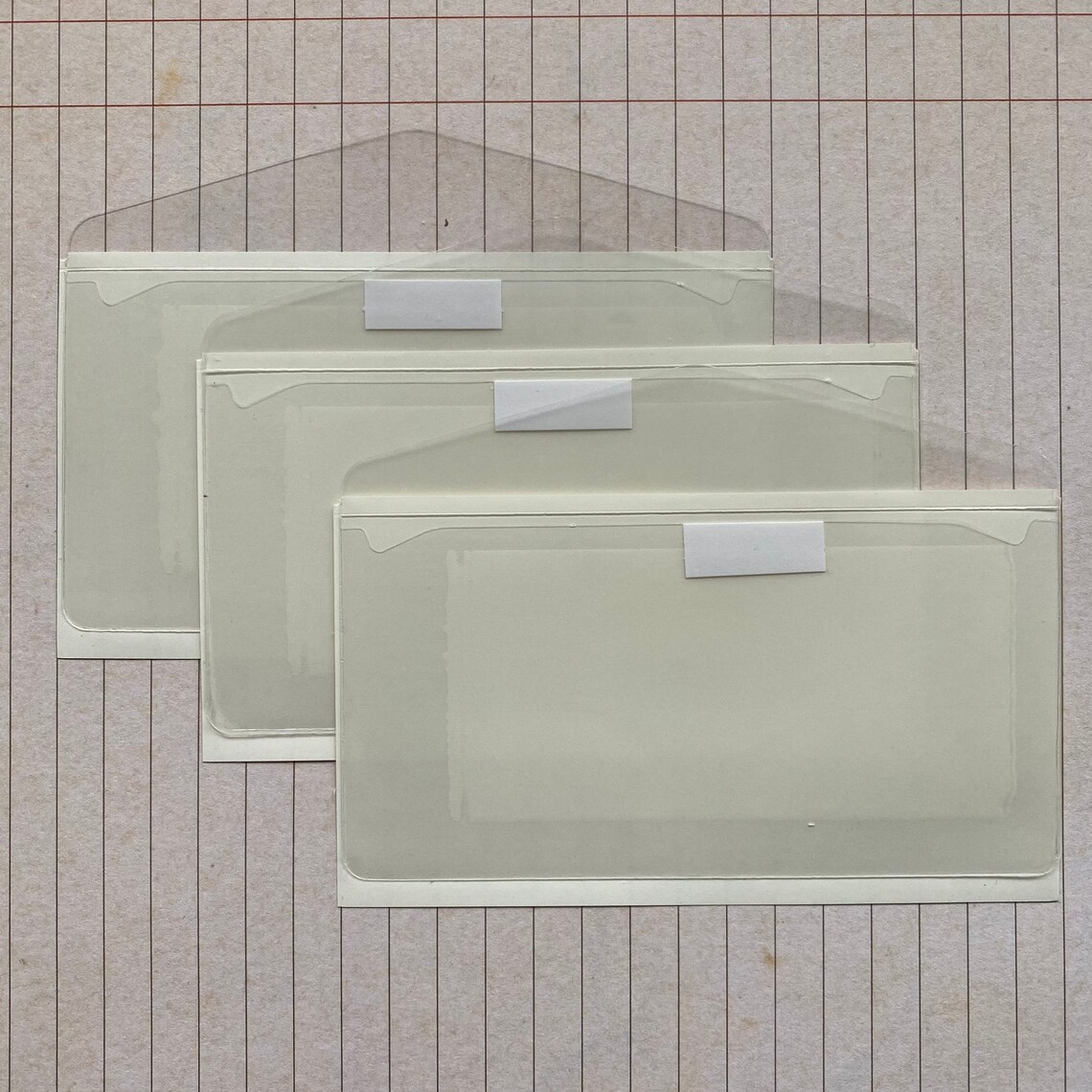 10 Keepsake Envelopes clear self-adhesive and archival safe. | Etsy