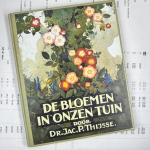 Verkade Flowers in Our Garden Album - Collector Cards 148 Pcs. 1926 ...