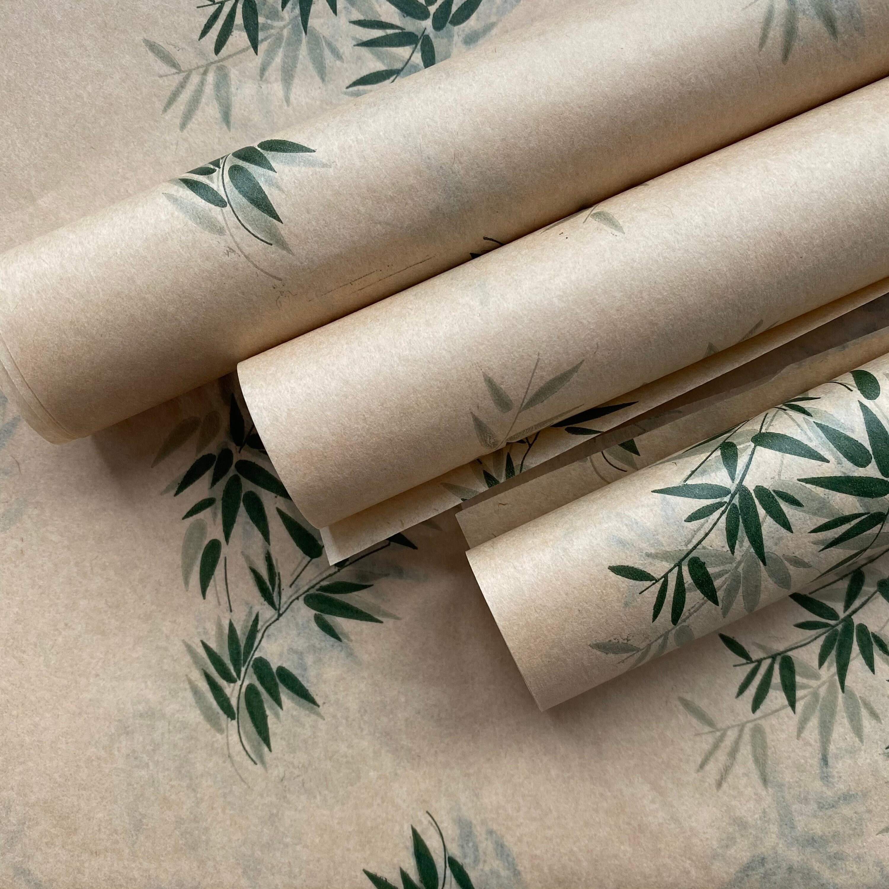 Natural Color Wrapping Paper Sheets Biodegradable - Etsy