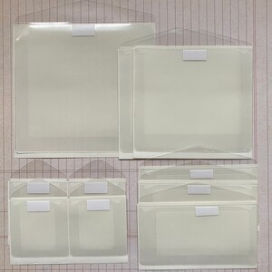 10 Keepsake Envelopes clear self-adhesive and archival safe. | Etsy