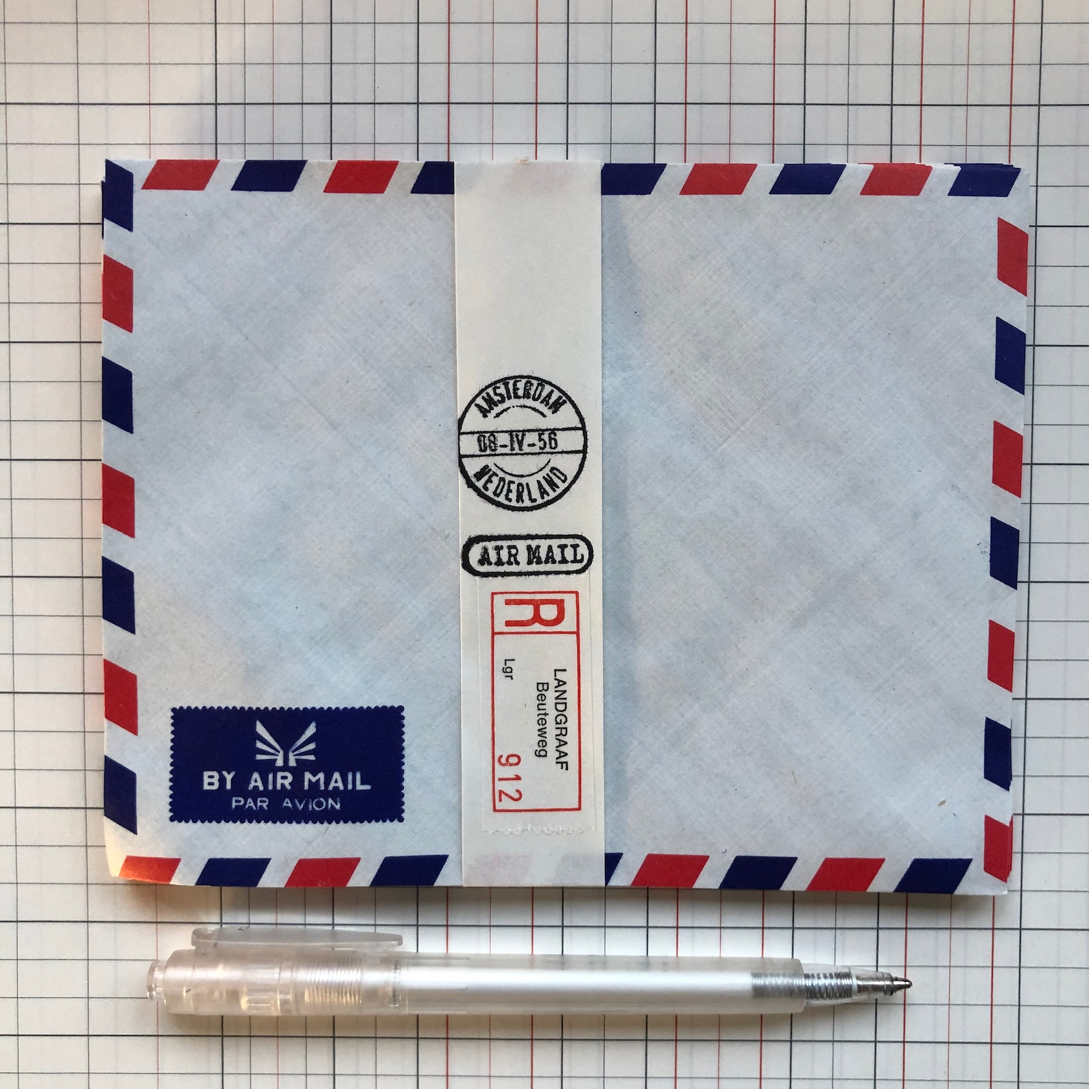 20 Airmail Envelopes. Vintage Inspired Stationery Retro - Etsy