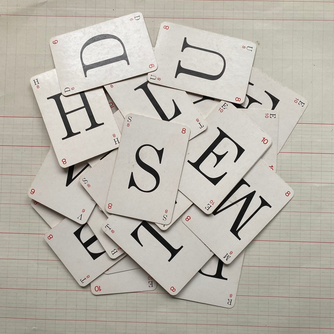 Vintage Lexicon Playing Cards From Paris. - Etsy UK