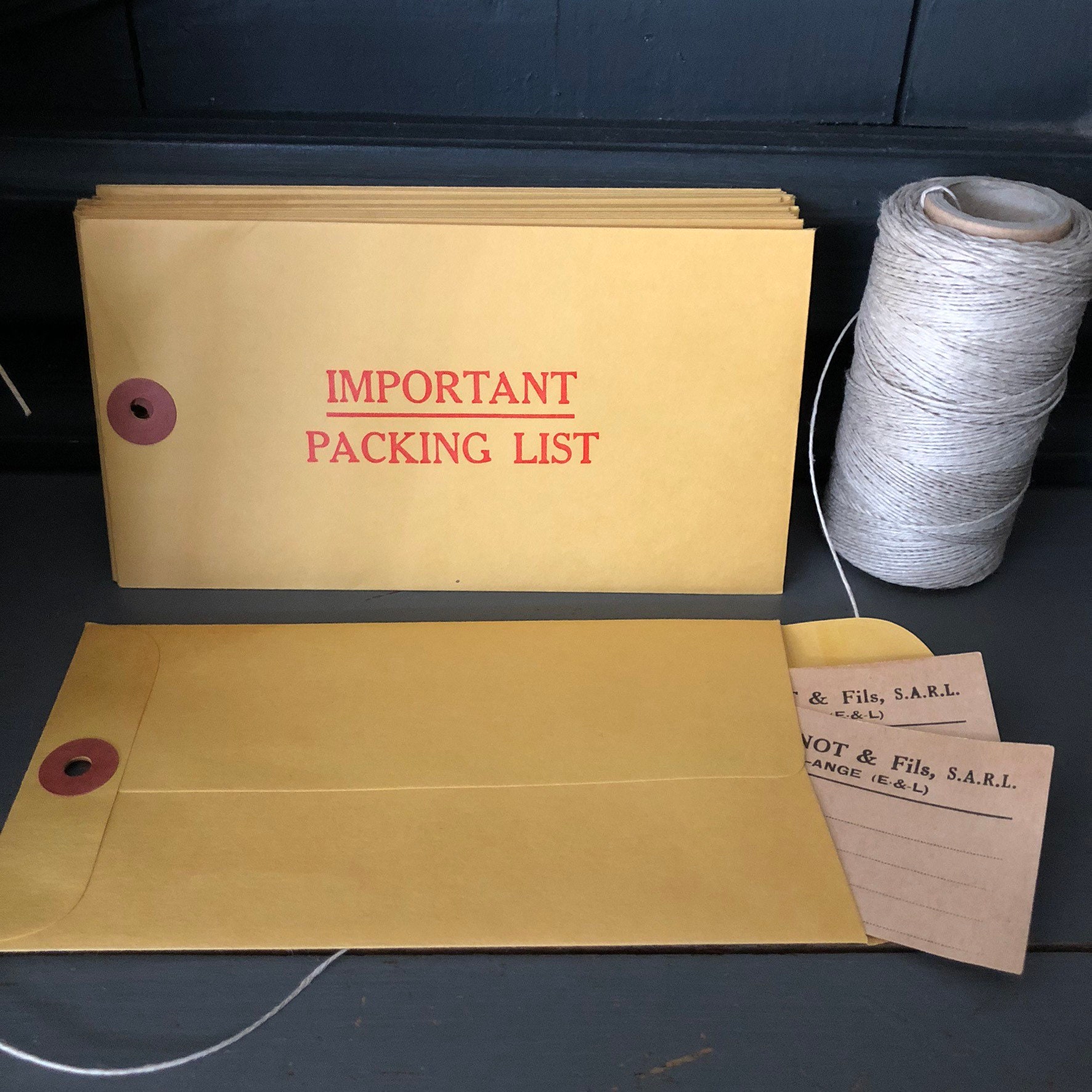 Vintage Envelope Tags Manila. Journaling Tags. Ephemera Junk - Etsy