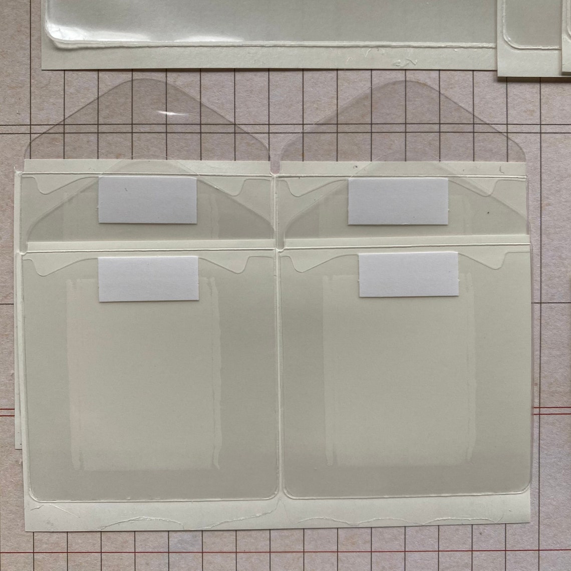 10 Keepsake Envelopes clear self-adhesive and archival safe. | Etsy