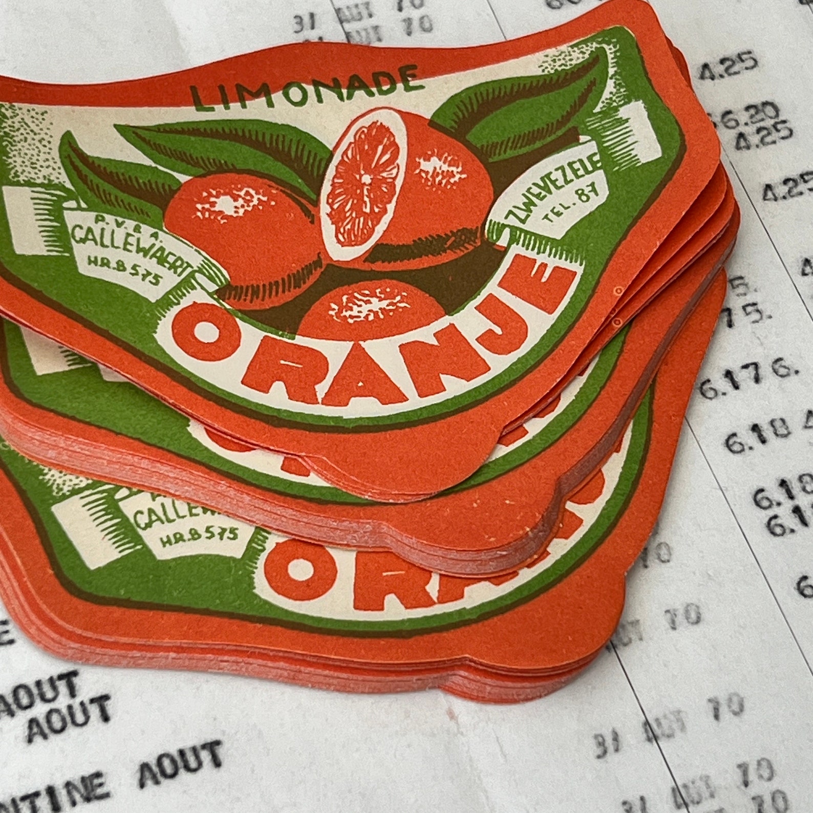 Vintage Lemonade Bottle Labels, Orange Lemonade Labels From Europe. - Etsy