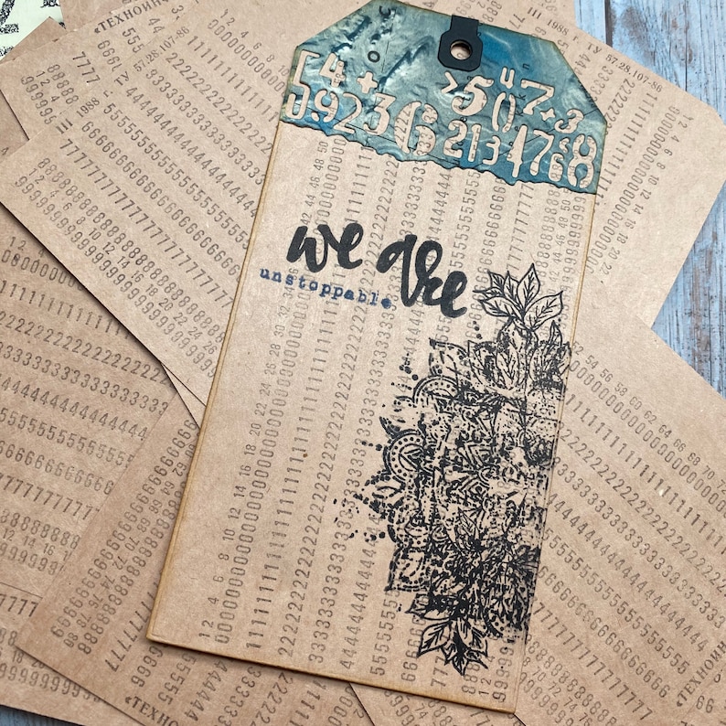 IBM Mainframe Punch Cards - University of Karlsruhe - Etsy