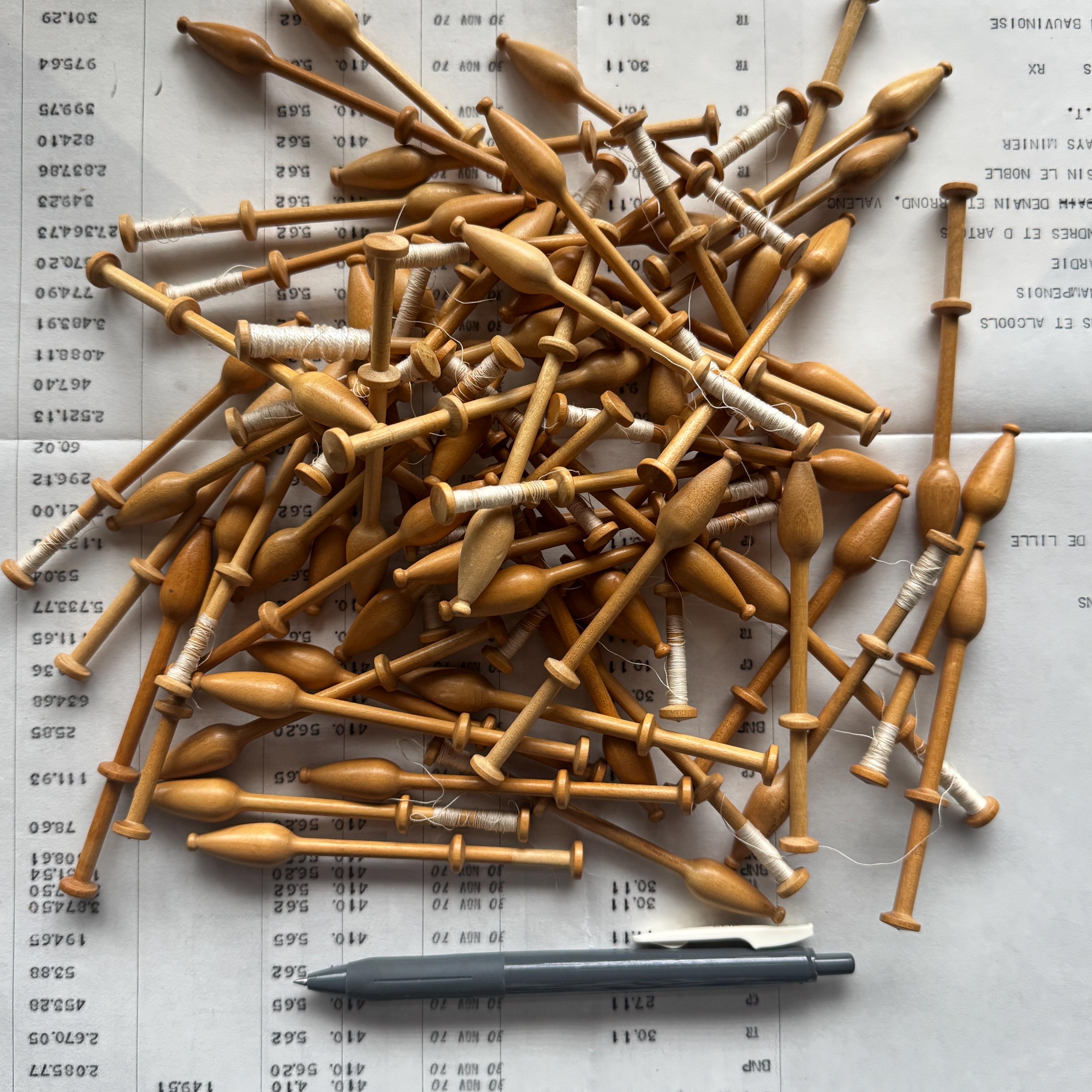 Bobbins, Vintage, Set of 12, Lacemaking, Lace Bobbin - Etsy