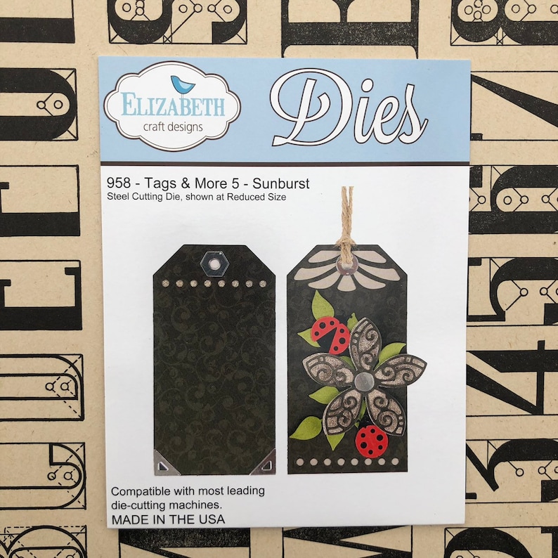 Tag Dies, Various Die Sets for Making the Most Beautiful Tags ...