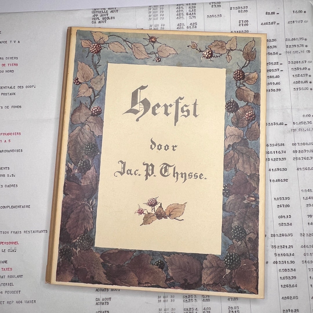 Verkade Fall / Autumn Album - Collector Cards 144 Pcs. Advertising ...