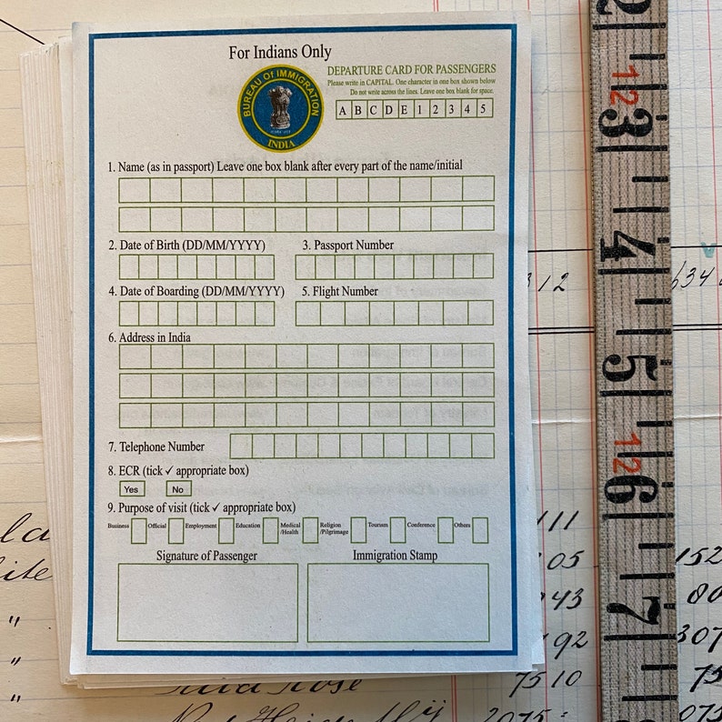 Departure cards for passengers - Etsy Nederland