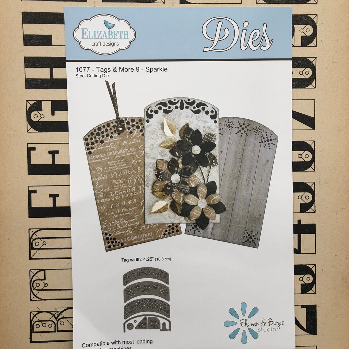 Tag Dies, Various Die Sets for Making the Most Beautiful Tags ...