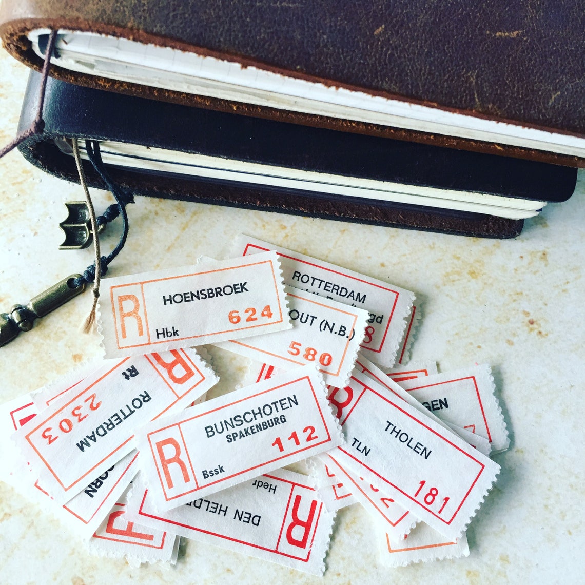 Vintage Registered Postage Mail Labels. - Etsy