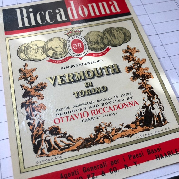 Vintage Italian Wine Labels