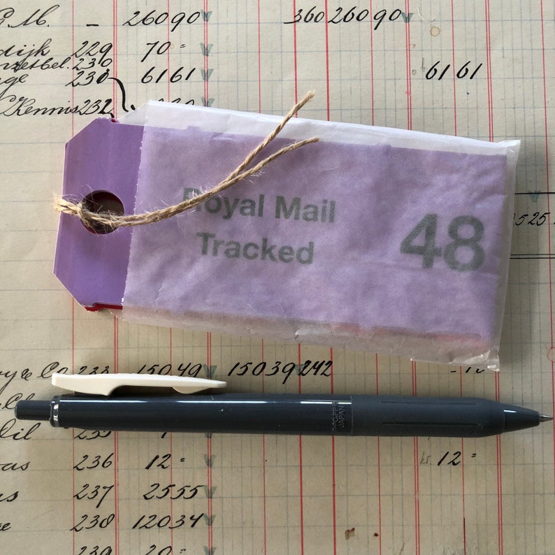 20 x Royal Mail Tags UK Postal services red & purple tags | Etsy