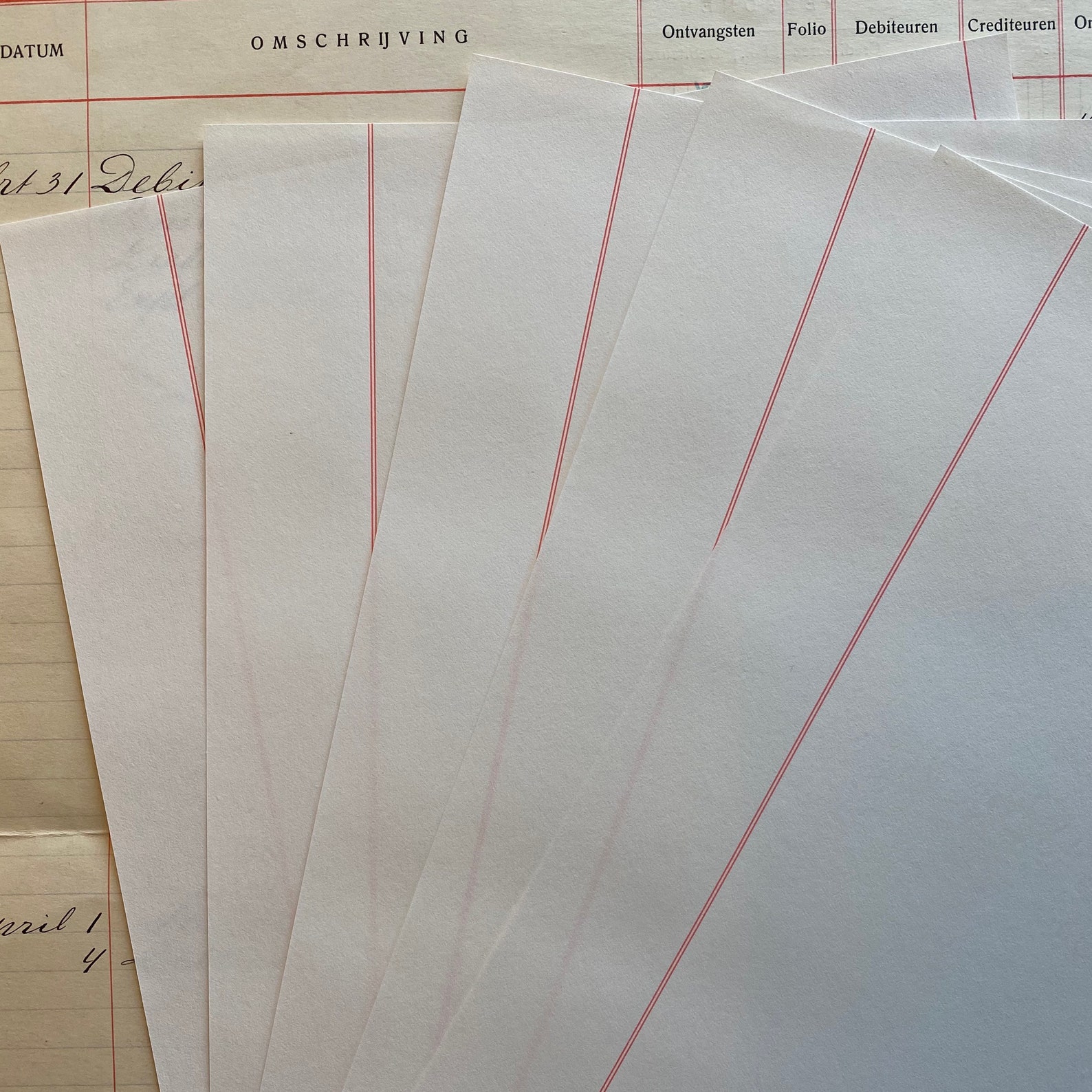 Vintage Sphinx Bond Typing Paper With Red Margins Set of 5. - Etsy