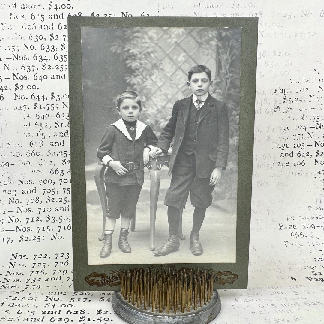 Antique Portrait Photo Dated Late 1800's, Early 1900's. Cabinet Card ...