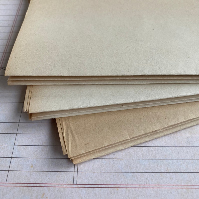 Vintage French Telex Paper From the 70s Beautiful Aged - Etsy