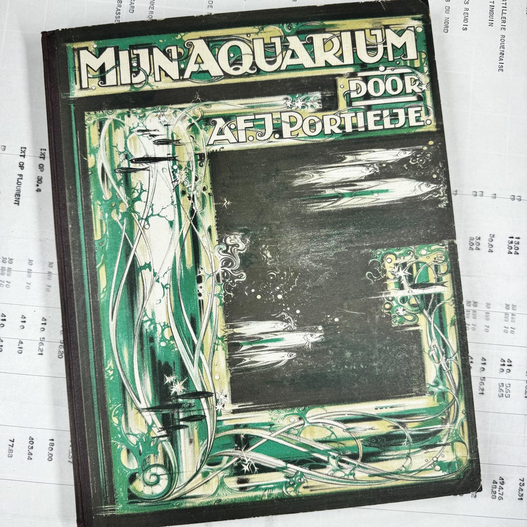 1925 - Original Verkade Album - Aquarium Collector Cards Complete 137 ...