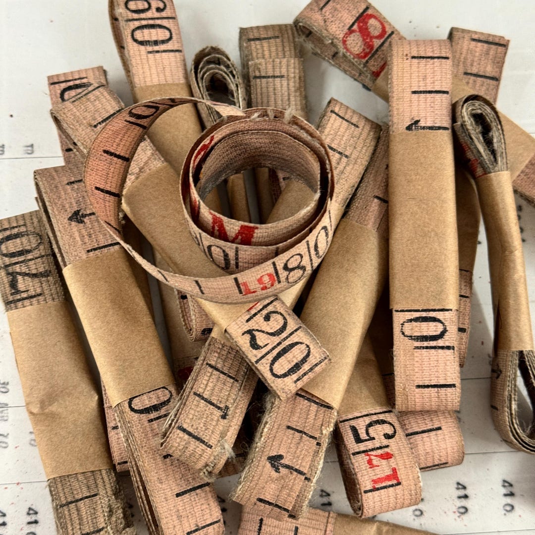 Vintage Measuring Tape - Etsy