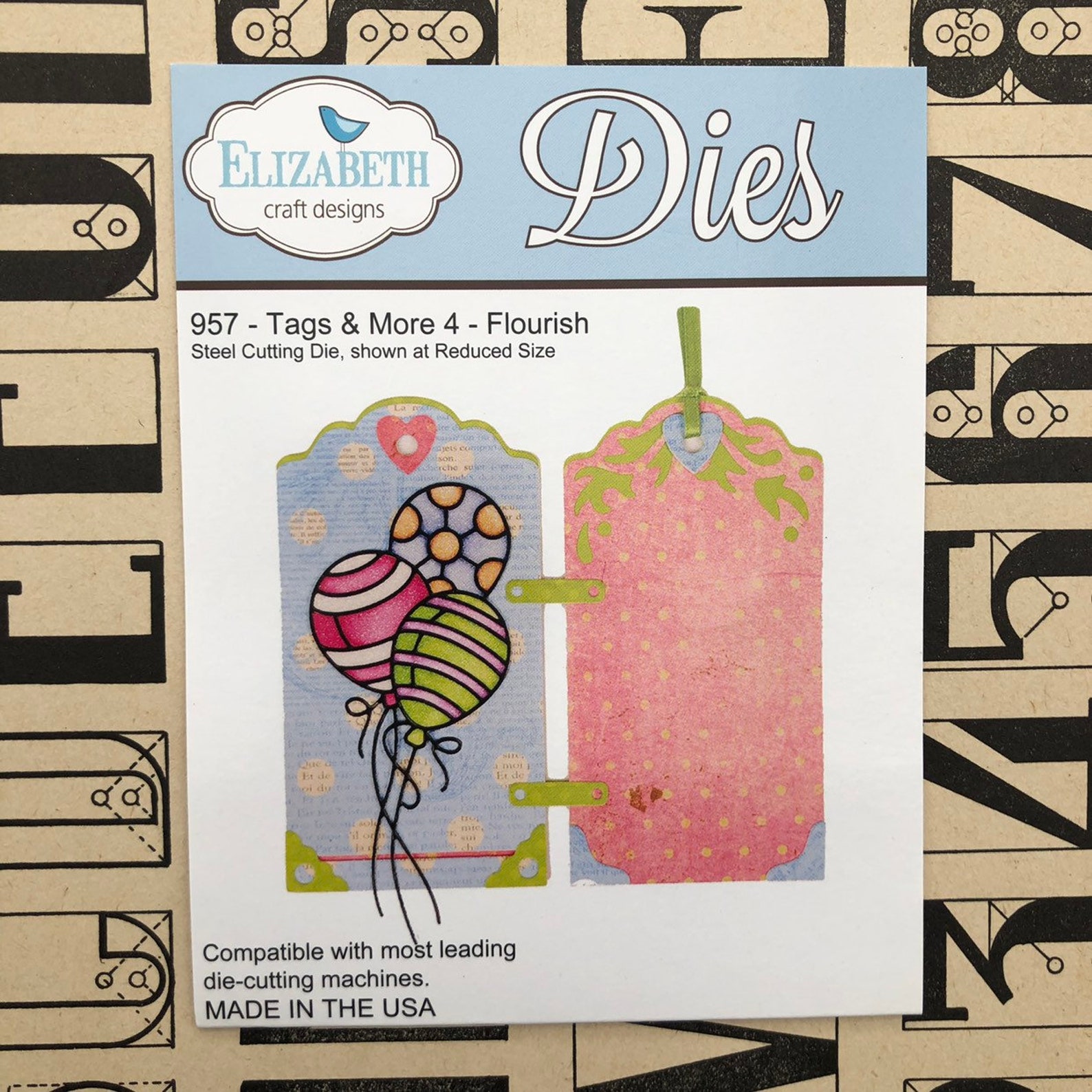 Tag Dies, Various Die Sets for Making the Most Beautiful Tags ...