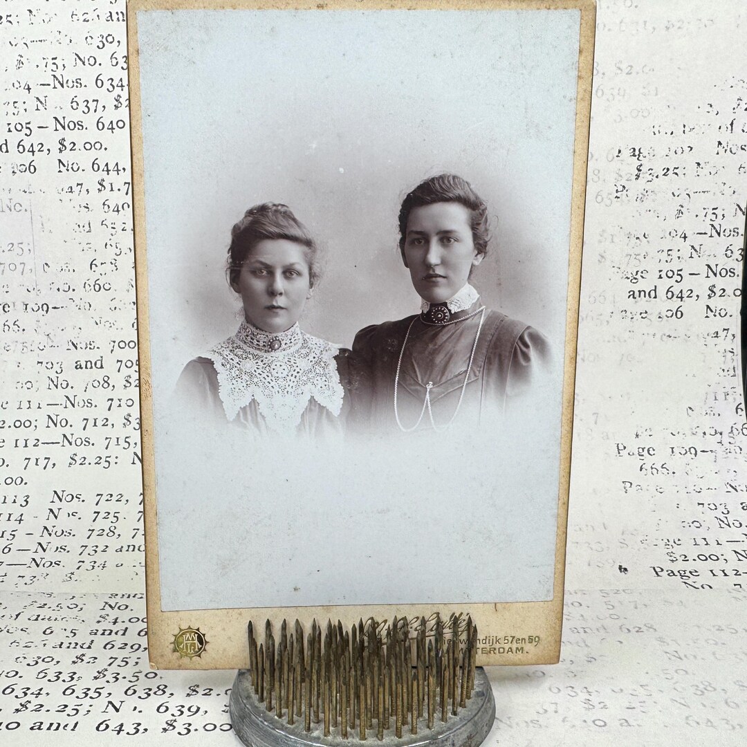 Antique Portrait Photo Dated Late 1800's, Early 1900's. Cabinet Card ...