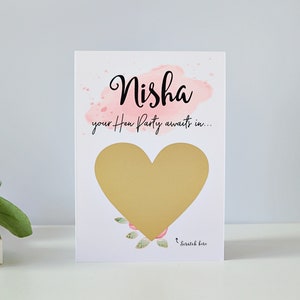 Hen Do Surprise Card Scratch, Hen Do Card, Hen Party Surprise Scratch ...