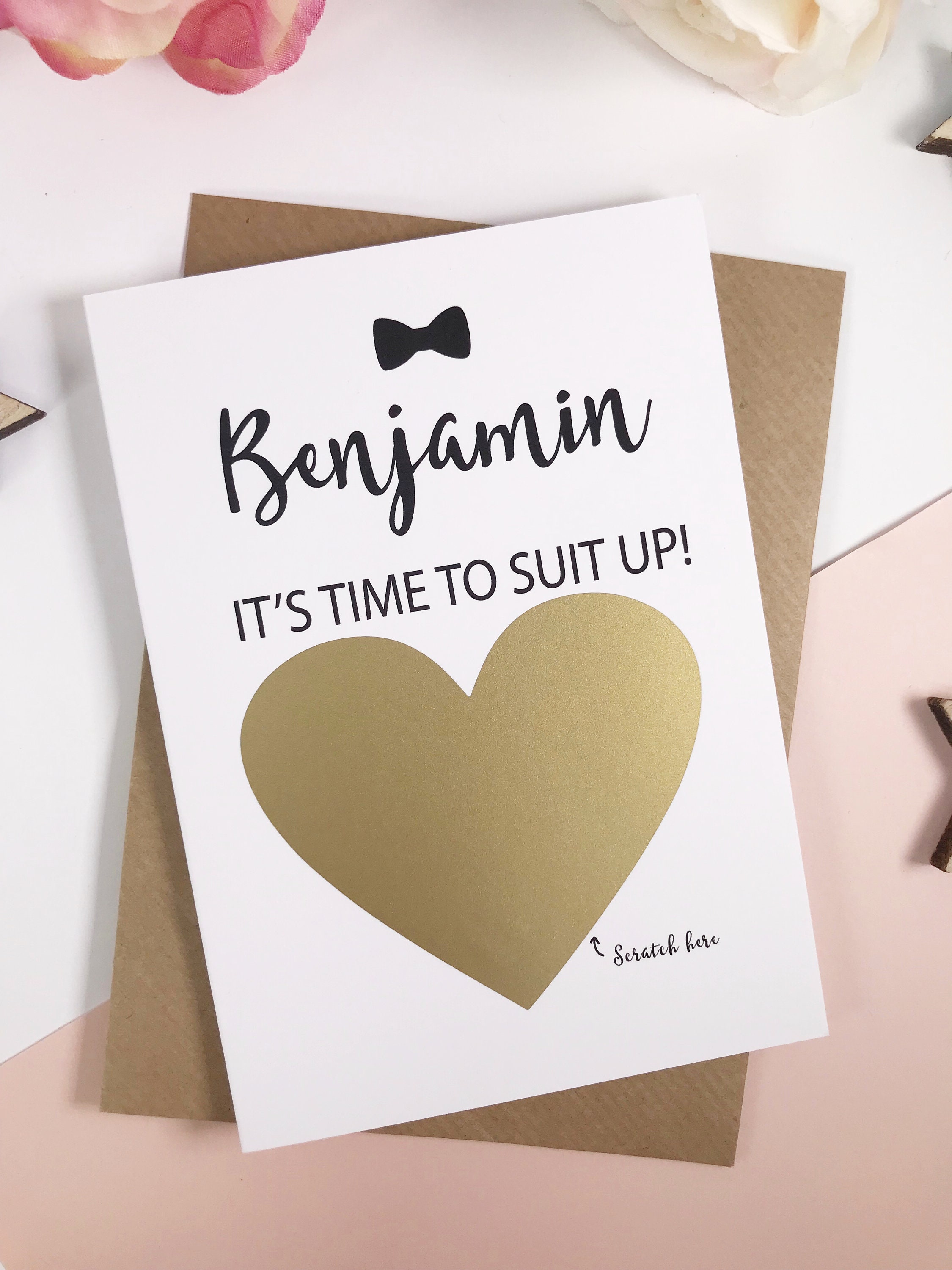 Personalised Will You Be Our Page Boy, Page Boy Card, Ask Page Boy Card ...