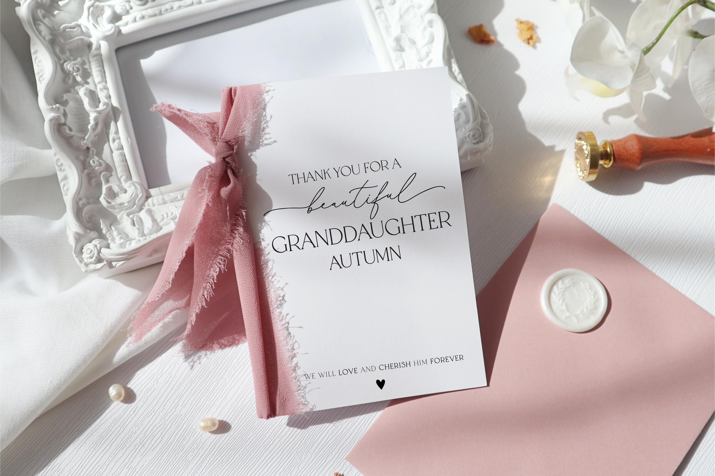 Thank You for Our Beautiful Grandson Card, Thank You for Making Us ...