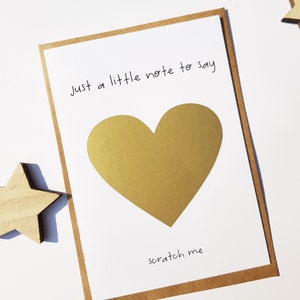 Personalised Just a Little Note to Say Card, Just a Little Note Cards ...