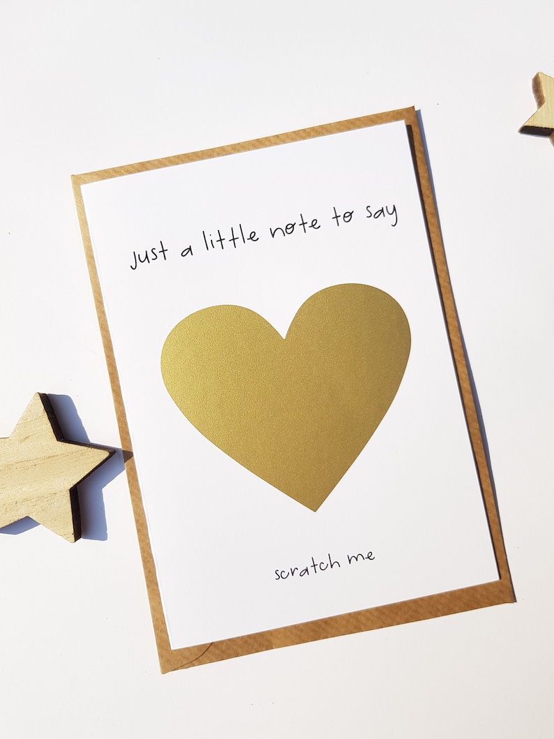 Personalised Just a Little Note to Say Card Just a Little - Etsy UK