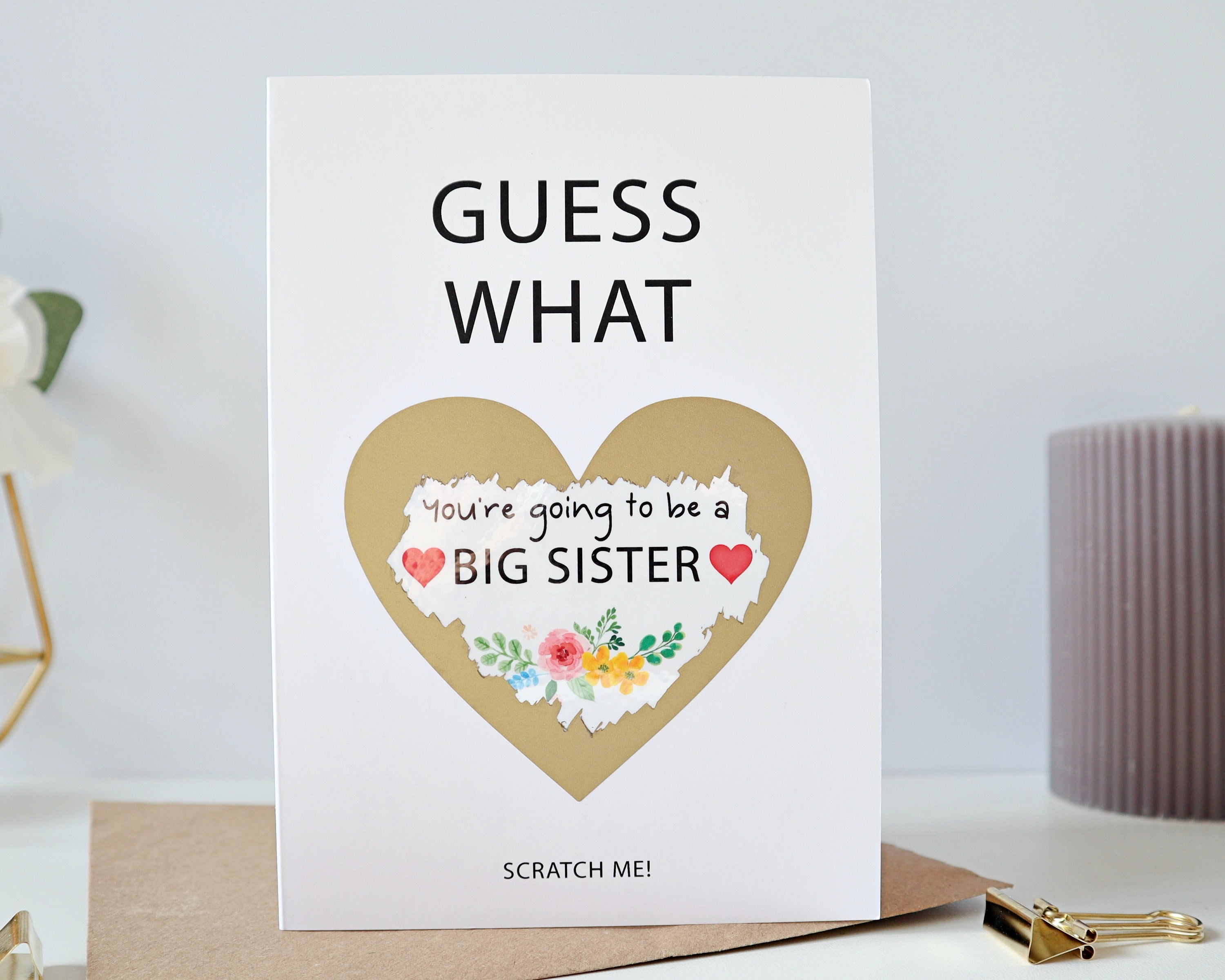 You're Going to Be a Big Sister Card Big Sister | Etsy UK