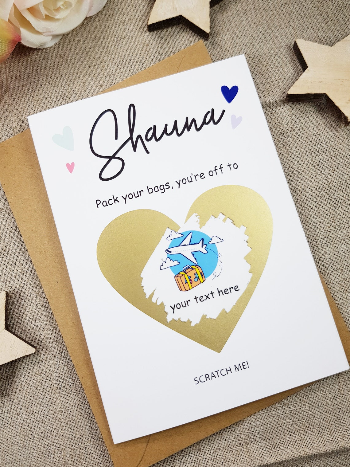 Holiday Surprise Card Holiday Surprise Reveal Card Holiday - Etsy UK