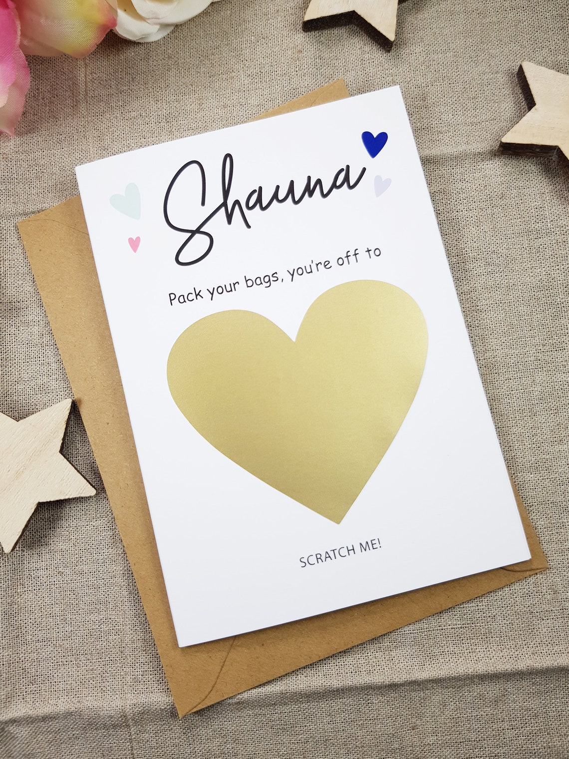 Holiday Surprise Card Holiday Surprise Reveal Card Holiday - Etsy UK