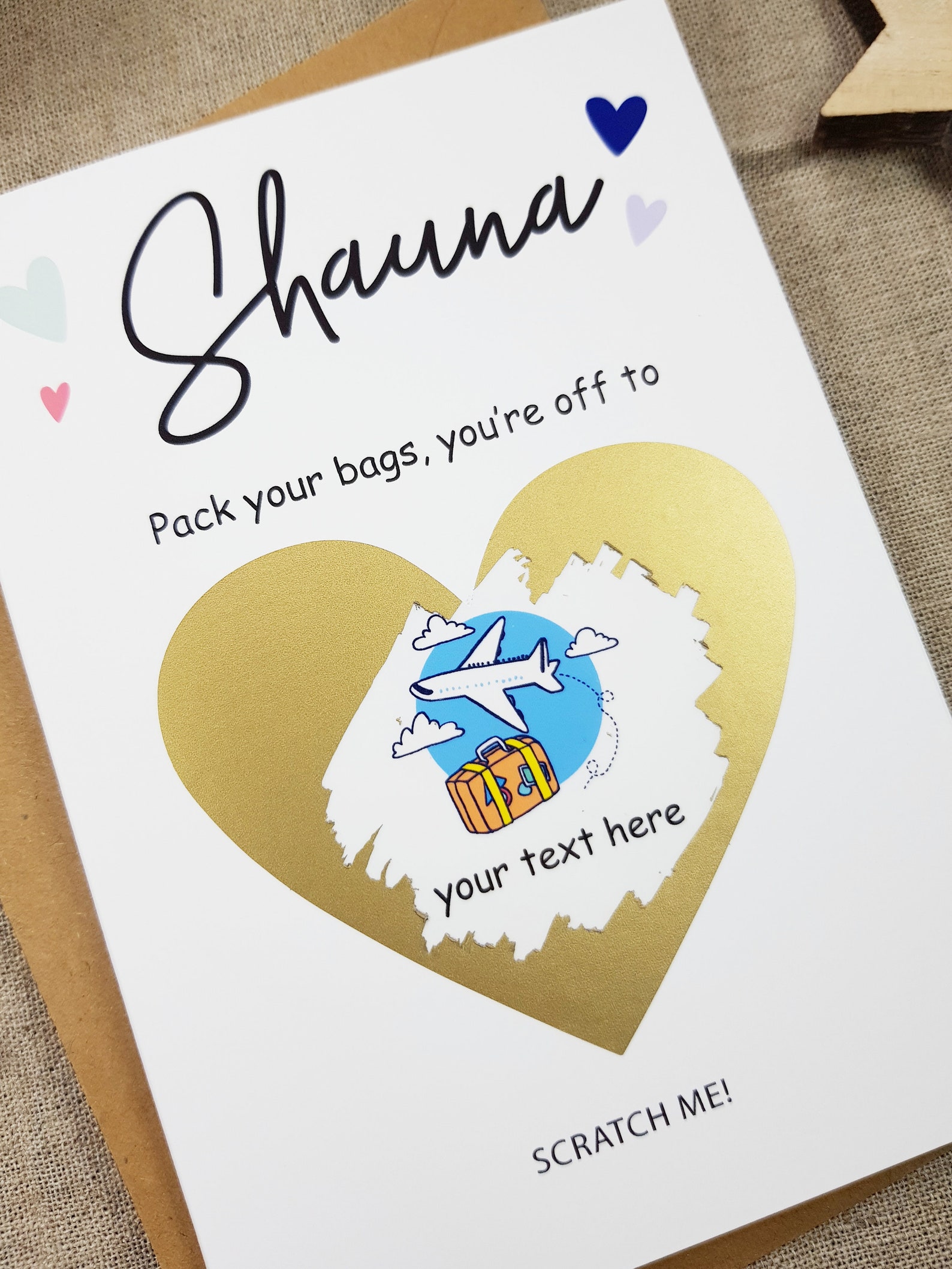 Holiday Surprise Card Holiday Surprise Reveal Card Holiday - Etsy UK