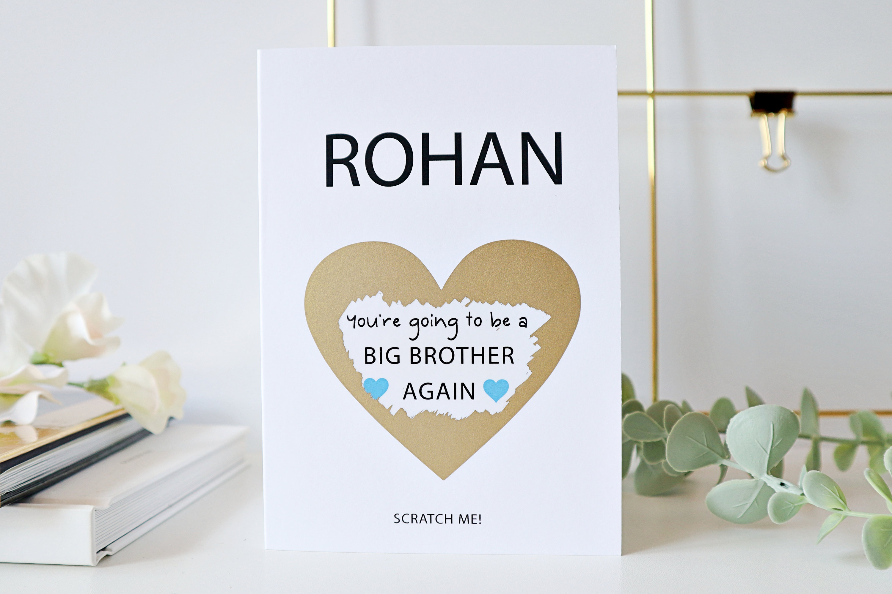 Big Brother Again Card, Going to Be a Big Brother Card, Big Brother ...