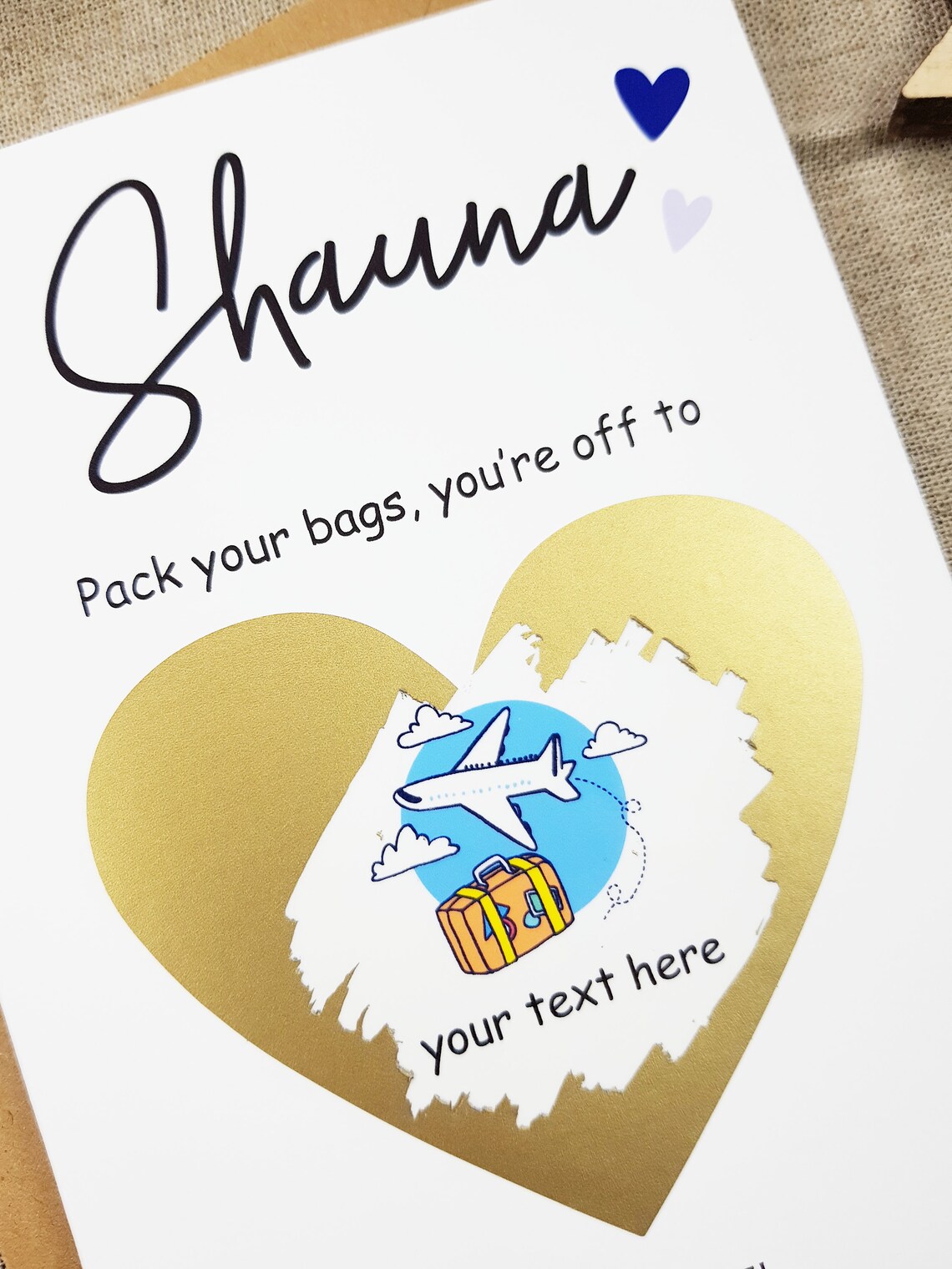 Holiday Surprise Card Holiday Surprise Reveal Card Holiday - Etsy UK