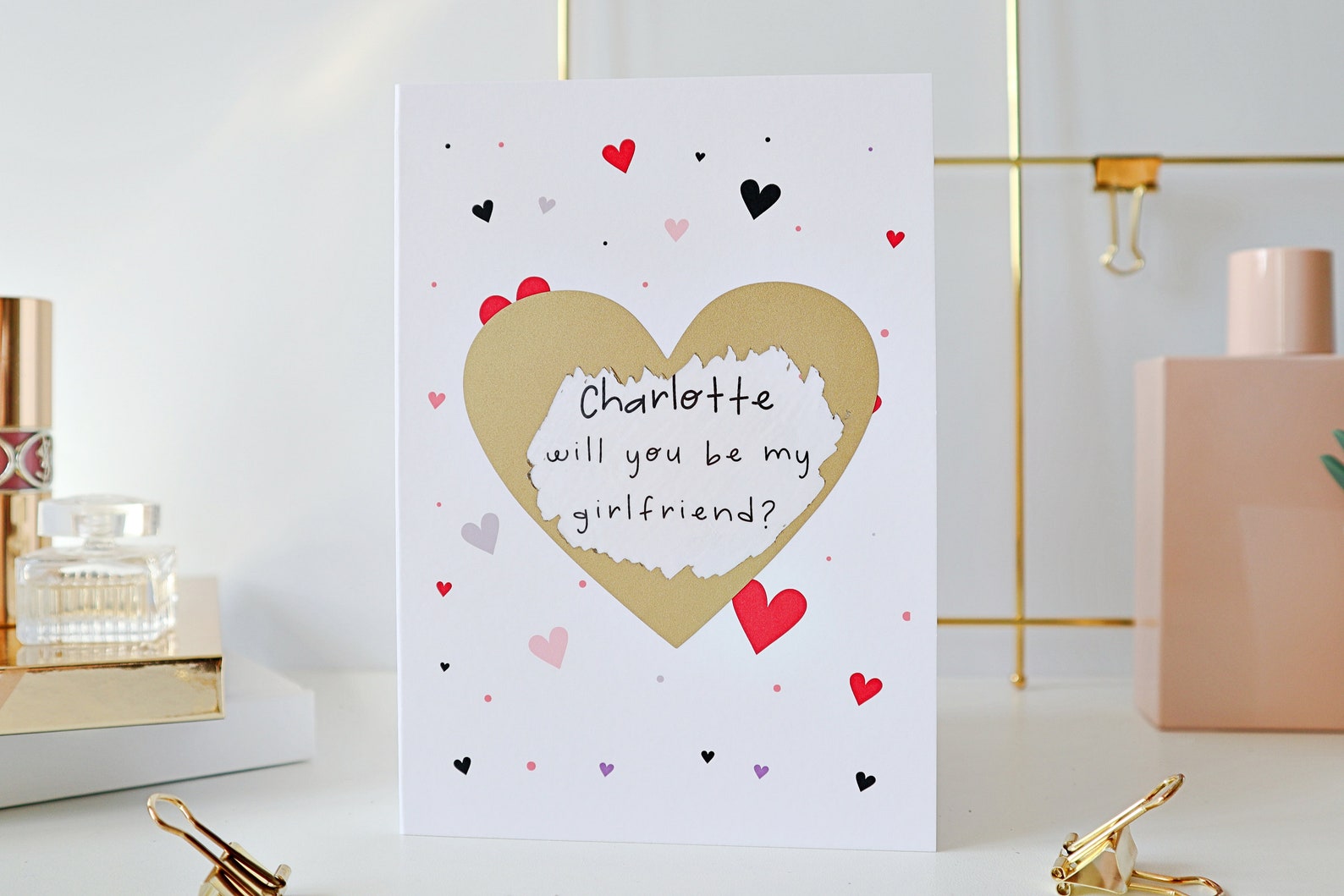 Will You Be My Girlfriend Card Proposal Card Be My - Etsy UK