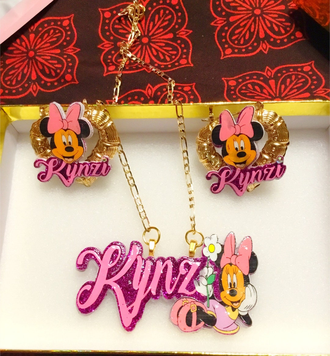 Kids Nameplate Characters Set - Etsy