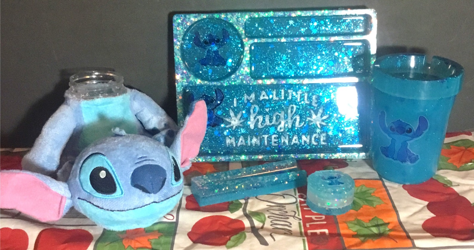 Stitch & the Gang Rolling Tray Travel Set - Etsy